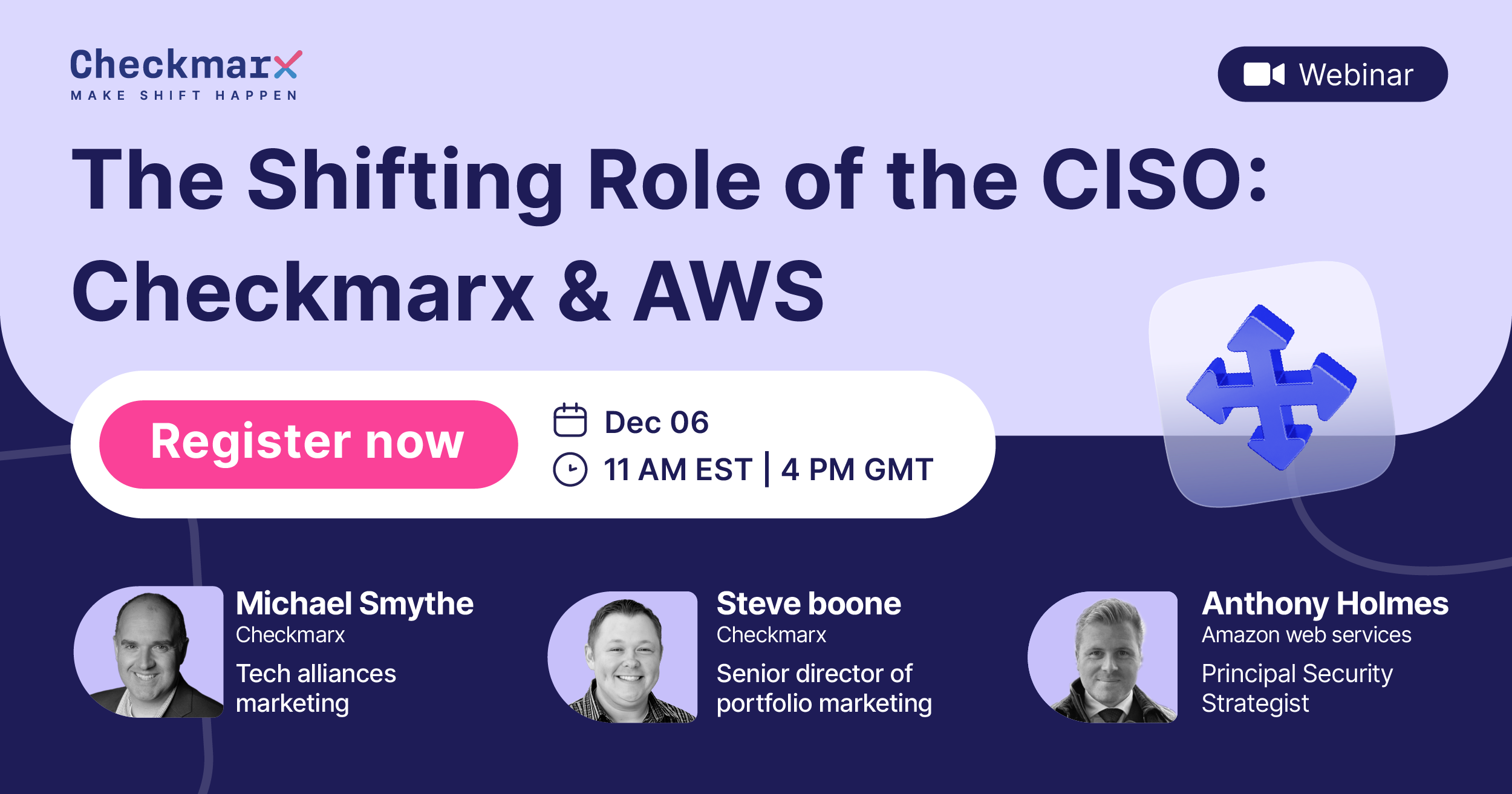 The shifting role of the CISO: Checkmarx and Amazon Web Services