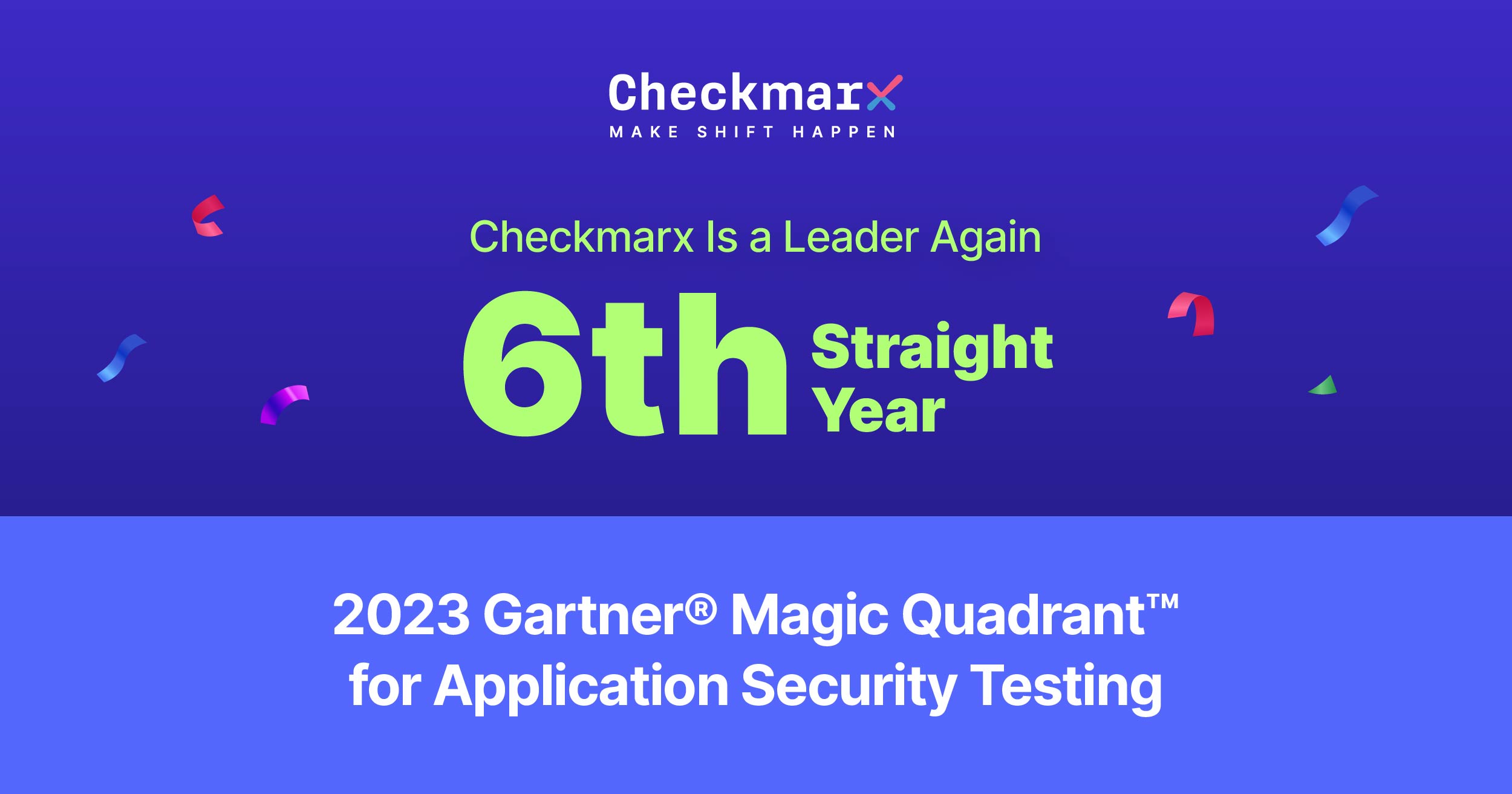 Gartner 2023 Magic Quadrant for Application Security Testing - Checkmarx