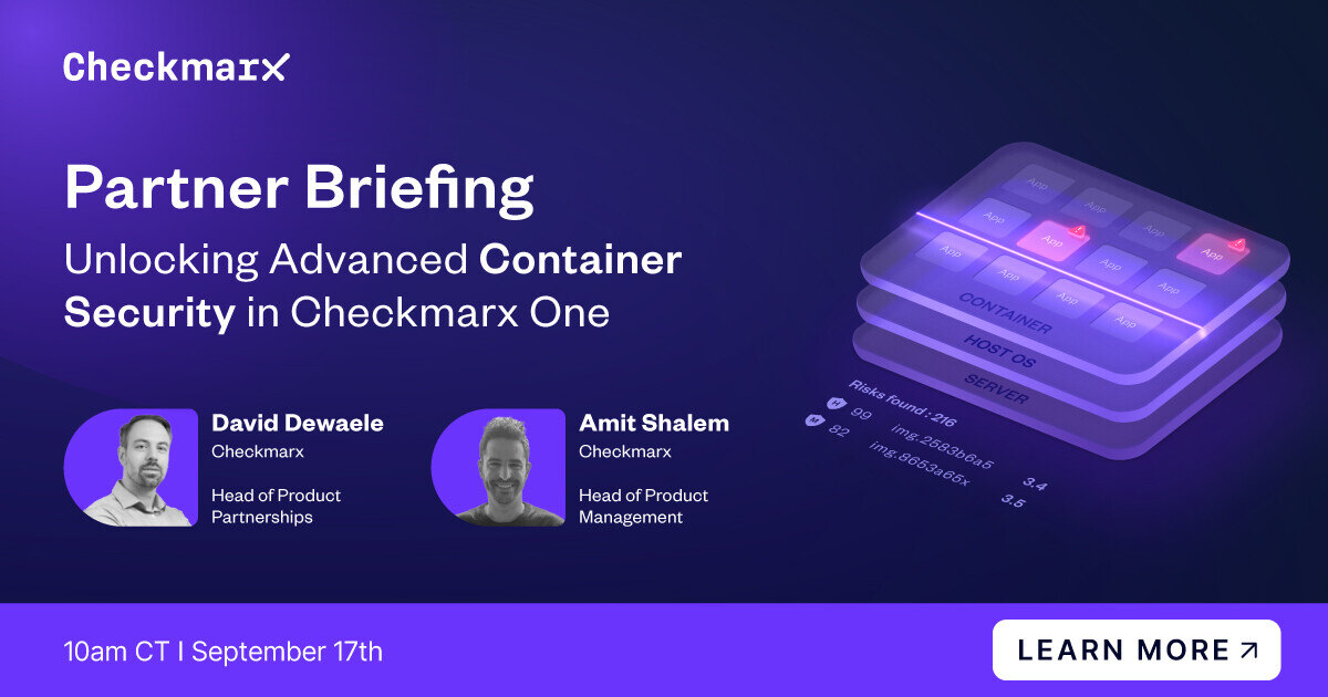 Checkmarx’s new Container Security solution